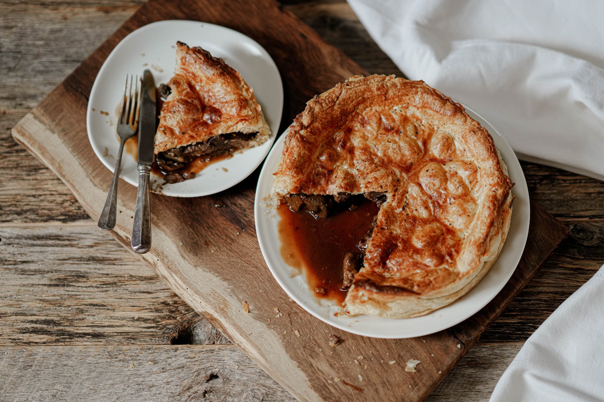Proper Steak & Kidney Pie – Beacon Farms